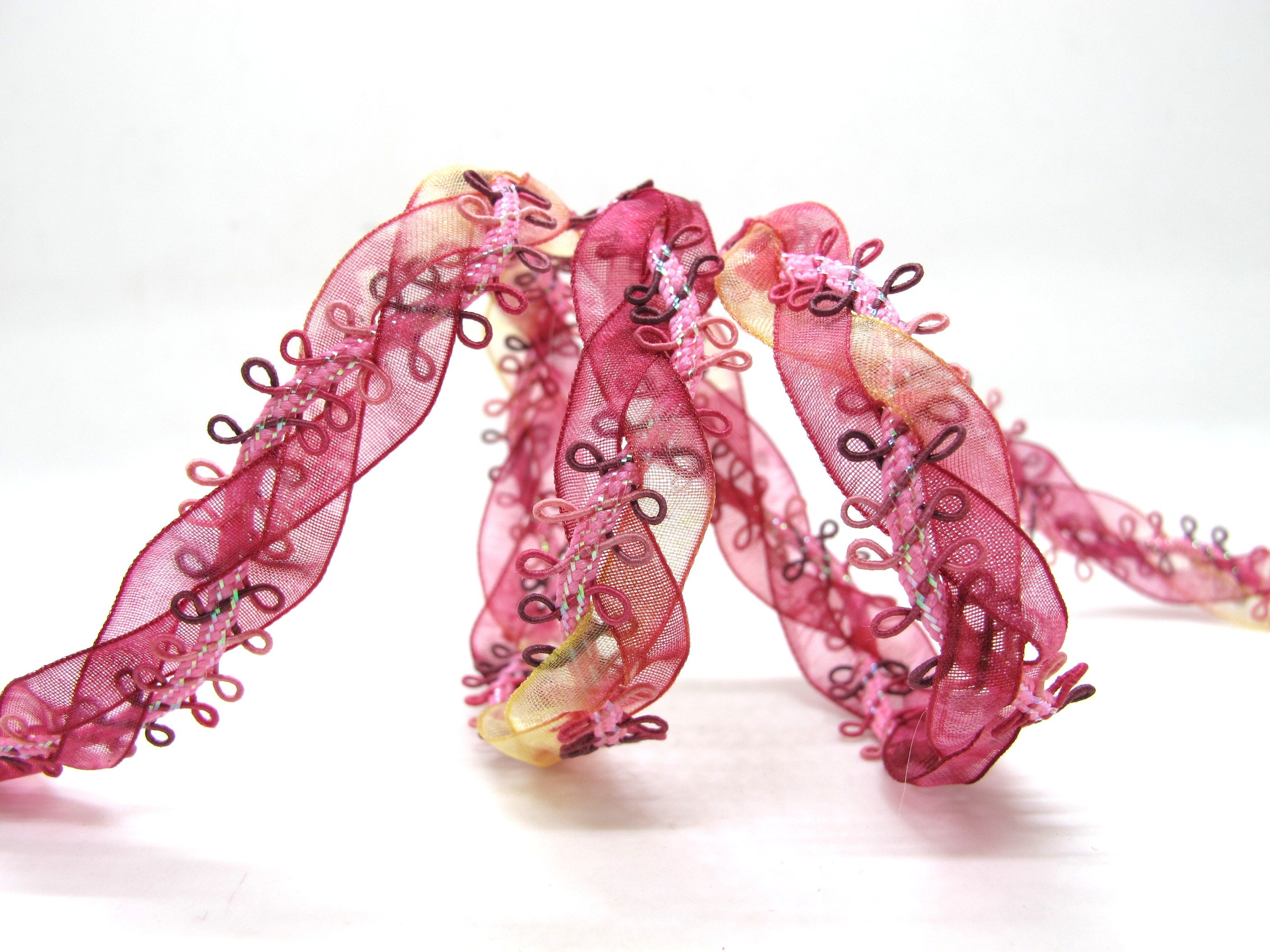 Picot Edging On Chiffon