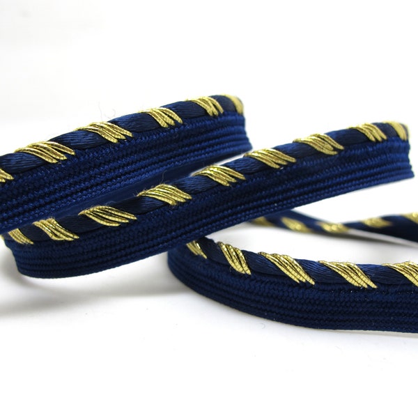 Navy Piping Pillow - Etsy