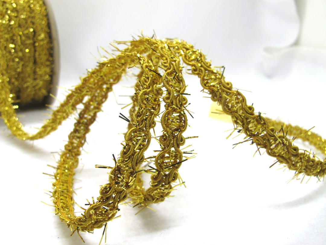 3/8 Inch Glittery Gimp Trim, Shiny Gimp Braided Trimfrench Gimp ...