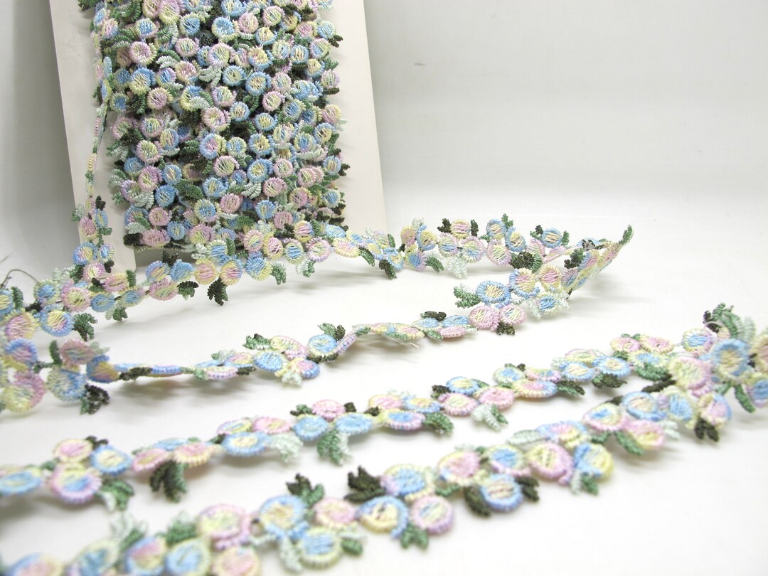 20mm Floral Venice Lace Ombre Rococo Floral Rose Trim - Etsy