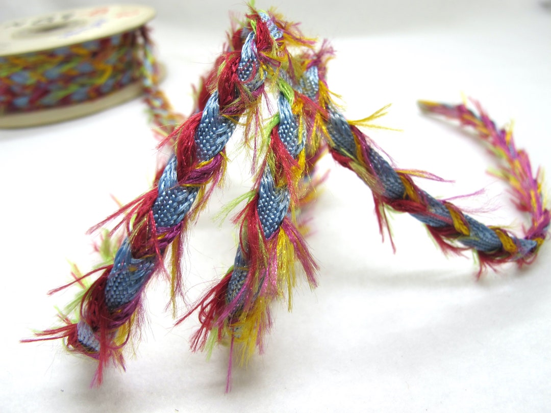 5/16 Inch Yarn Trim|gimp Braided Trim|french Gimp Braided|scroll Braid ...