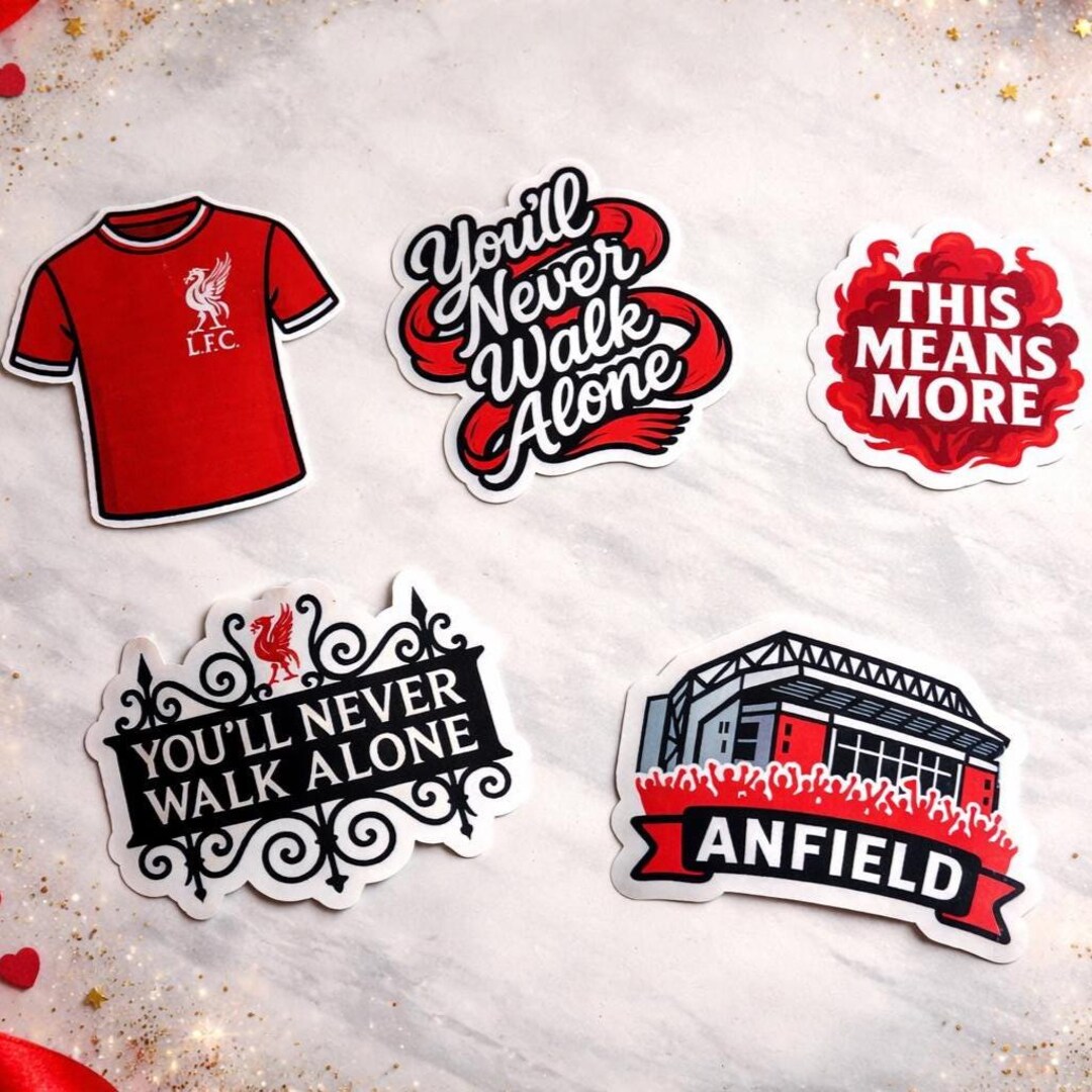 Liverpool FC Magnet Set | Anfield, You'll Never Walk Alone - Etsy