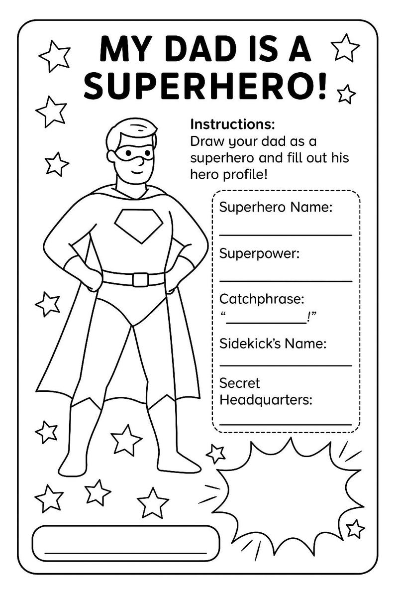Nana Annie’s 44-page Father’s Day Coloring & Activity Book - Etsy