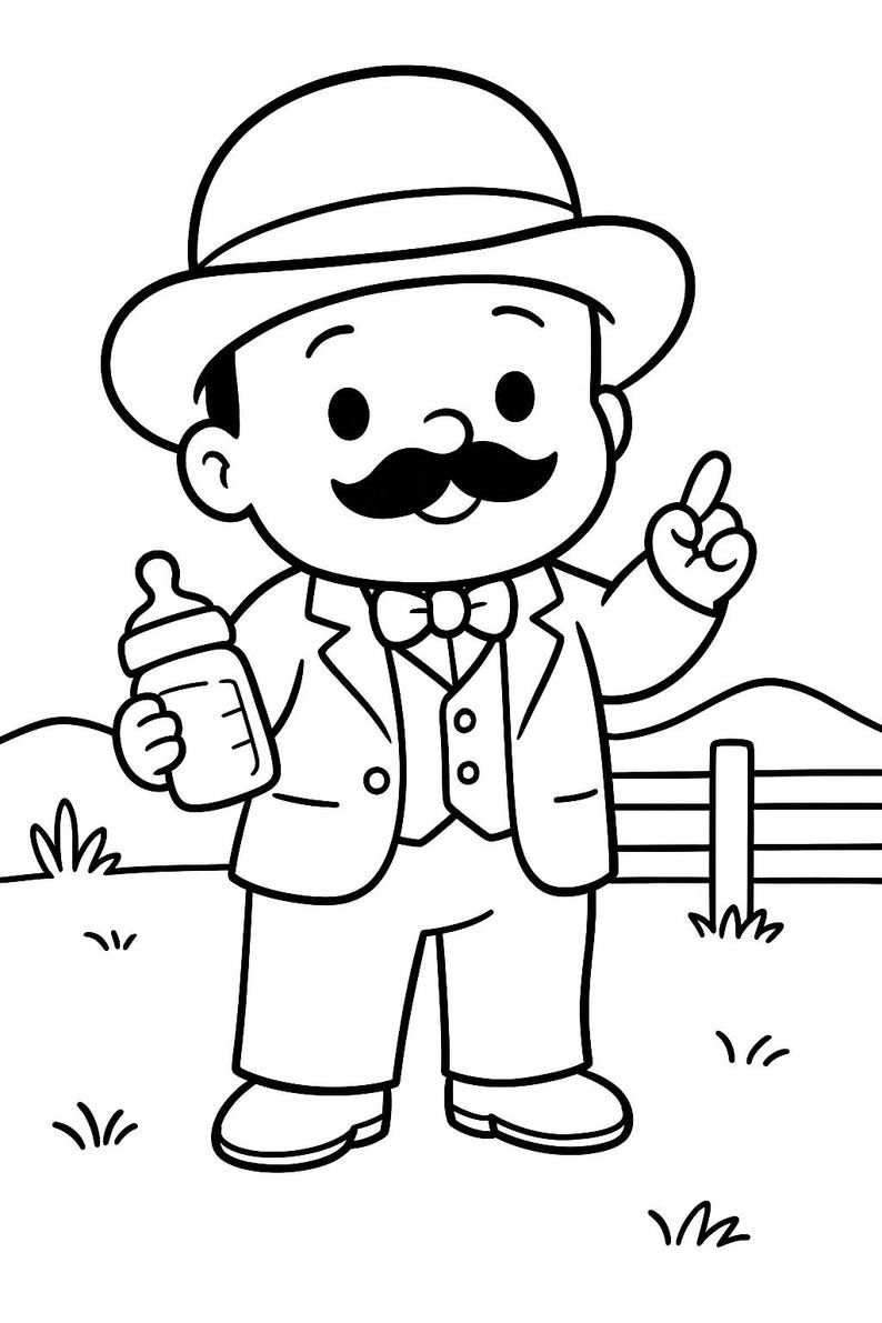 Western Baby Coloring Pages – 30+ Cute Designs (instant Download) - Etsy