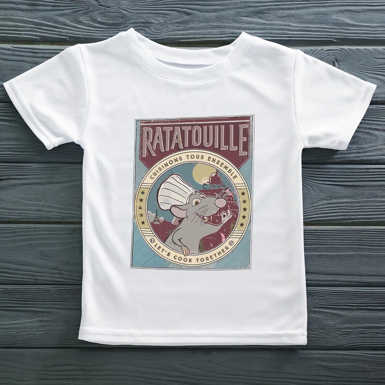 Ratatouille Lets Cook Together PNG SVG, Ratatouille Clipart (digital ...