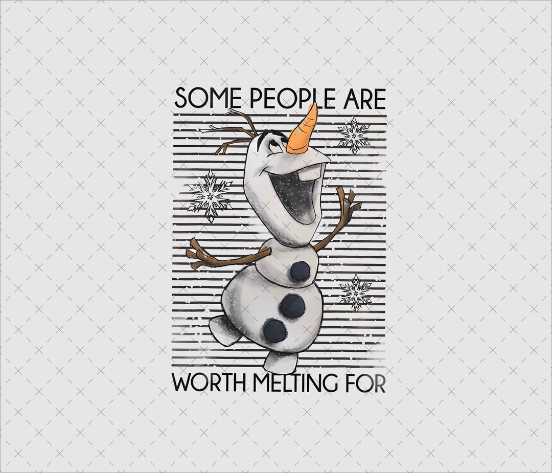 Funny Christmas Quote PNG, Some People Worth Melting for (digital ...