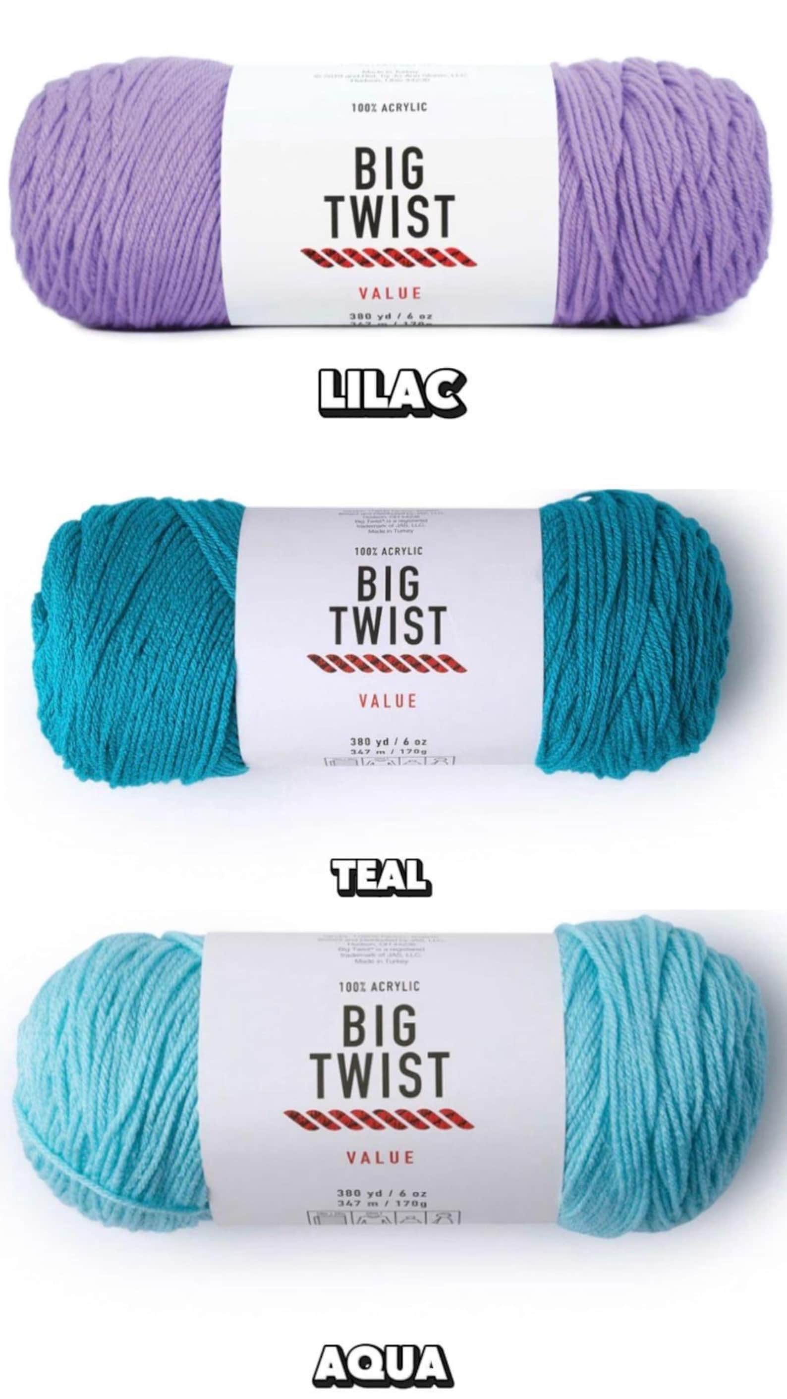 Big Twist Value Yarn and Red Heart Super Saver Yarn - Etsy