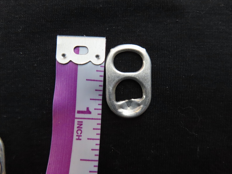 Aluminum Soda Pop Cans Tabs, 100 Cleaned Soda Can Tabs Ready for ...