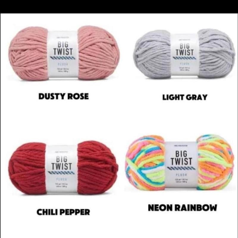 Big Twist Yarn - Etsy