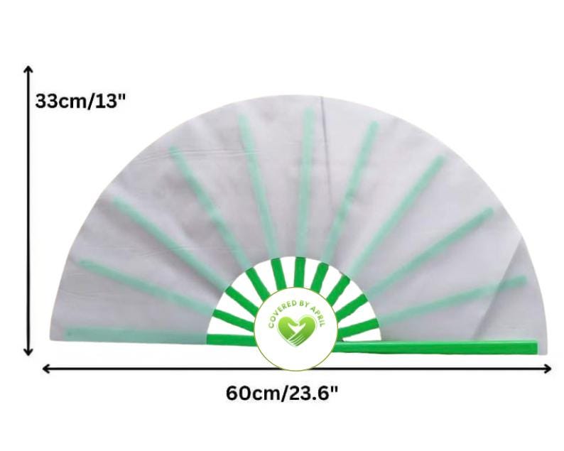 Sublimation Hand Clack Fan | DIY Printing Plastic Polyester Fan ...