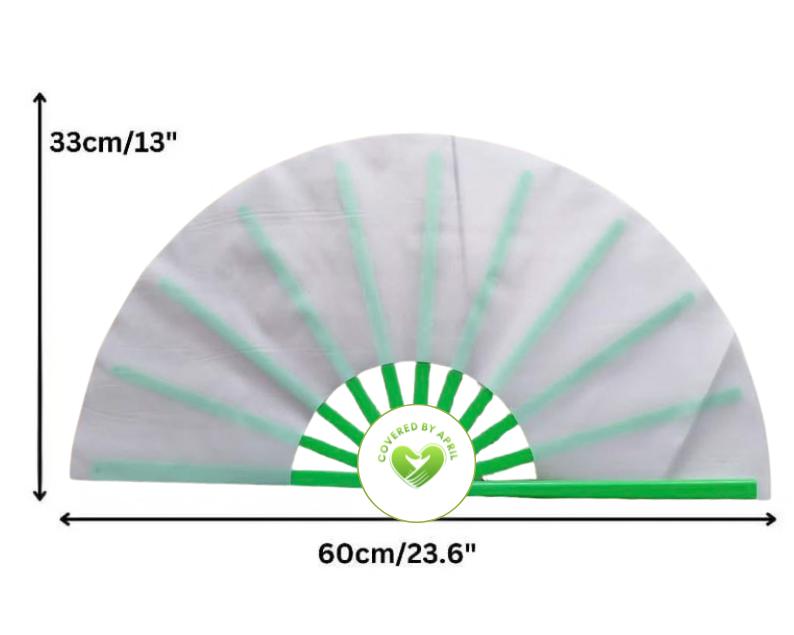 Sublimation Hand Clack Fan | DIY Printing Plastic Polyester Fan ...