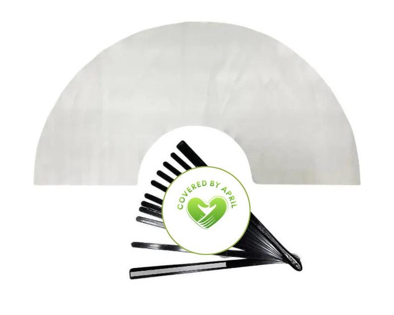 Sublimation Hand Clack Fan | DIY Printing Plastic Polyester Fan ...