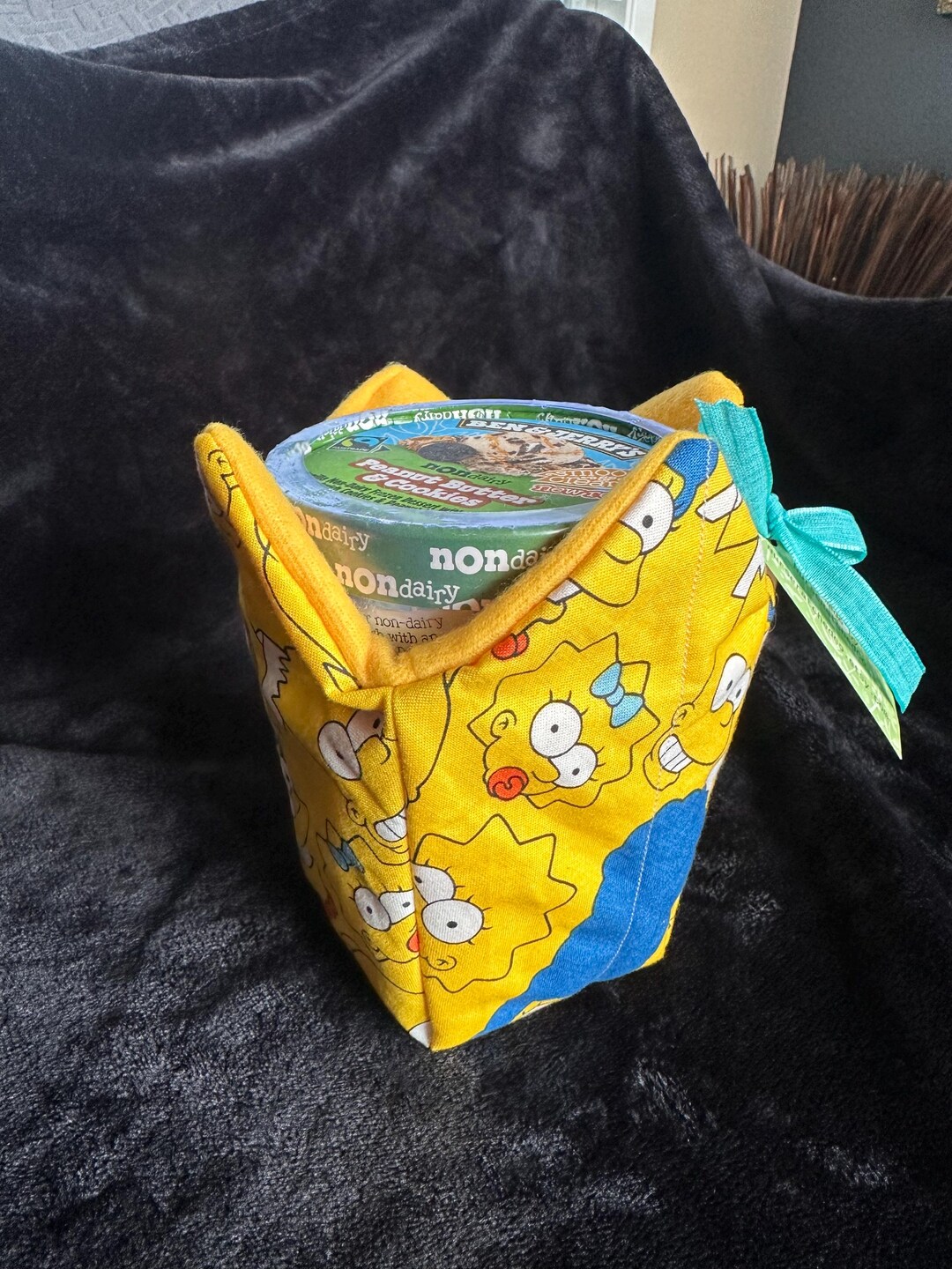 Simpsons Ice Cream Pint Cozy, and Cup Noodles Holder, for a 90s ...