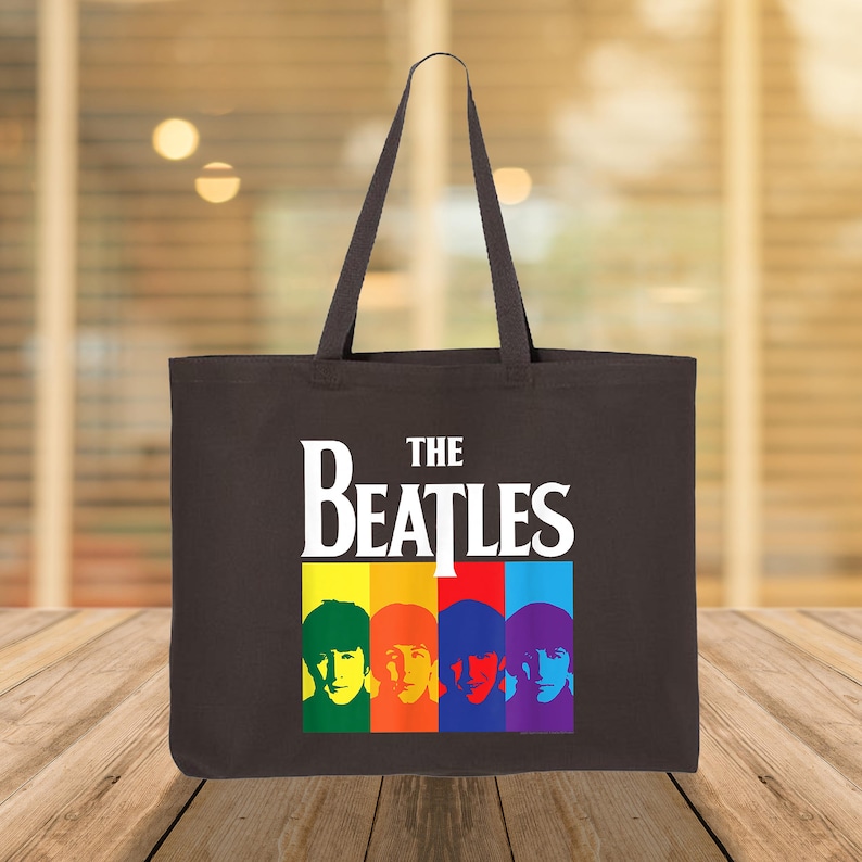 The Beatles Tote Bag, the Beatles 70s Bag, Beatles Gifts, Rock and Roll ...