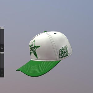 3D Hat Mockup for Procreate & Blender– Customizable Baseball Cap Mock ...
