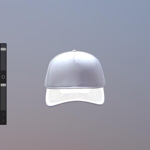 3D Hat Mockup for Procreate & Blender– Customizable Baseball Cap Mock ...