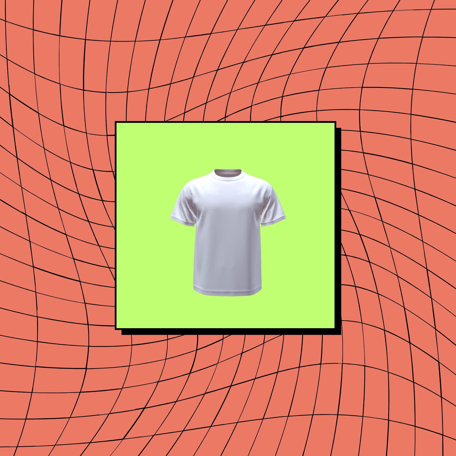 3D Procreate Mockup Bundle for Procreate– Hat, Oversized Shirt, Tee ...