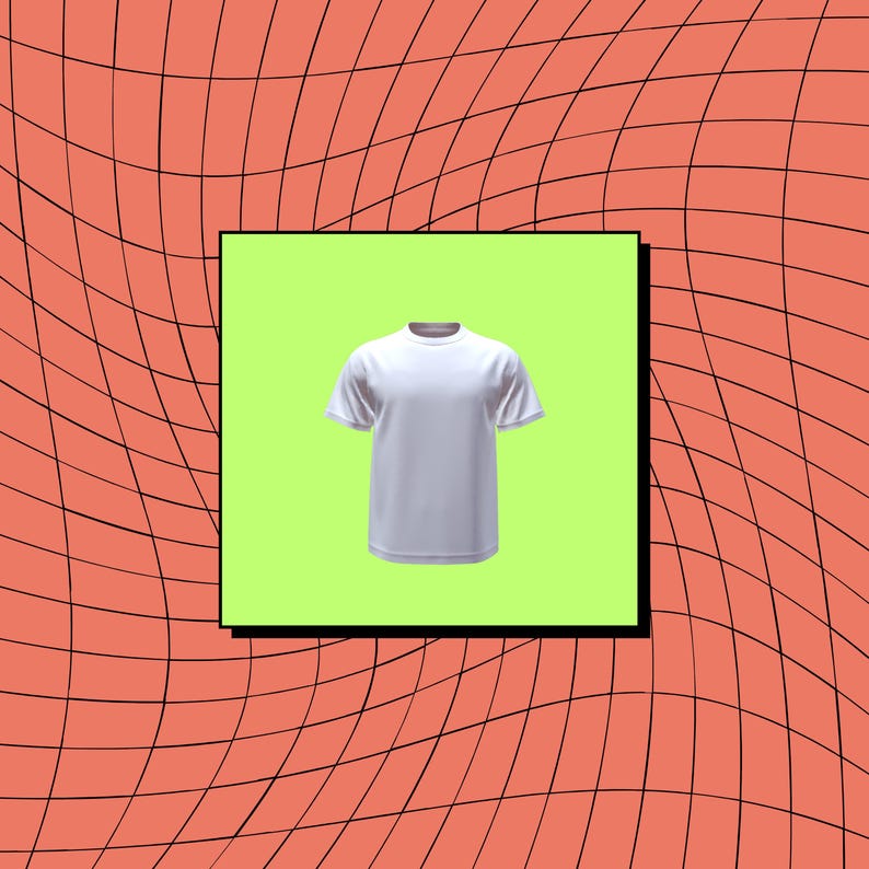 3D Procreate Mockup Bundle for Procreate– Hat, Oversized Shirt, Tee ...