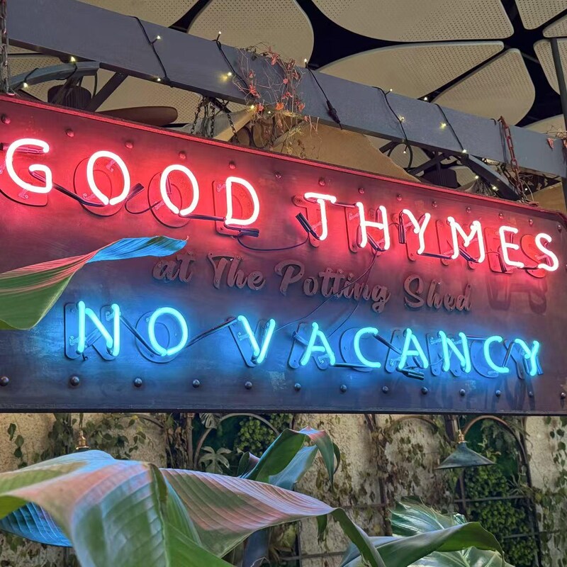 Real Glass Neon Sign - Etsy