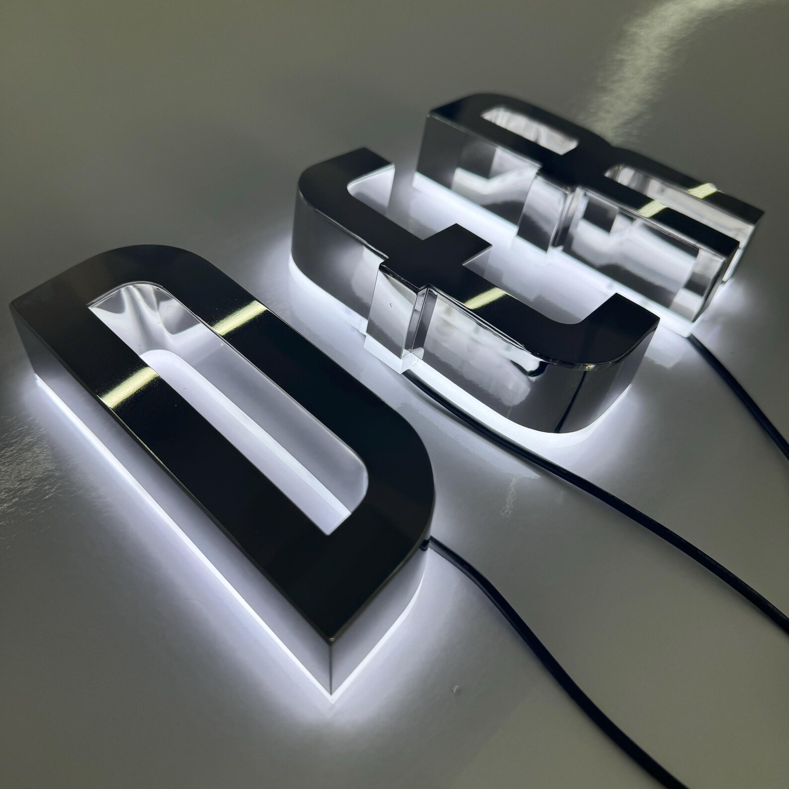 Custom LED House Number,backlit Door Number,illuminated Address Number ...