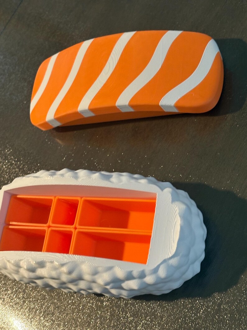 Nigiri Bento Organizer Box – Sushi-inspired Storage With Modular ...