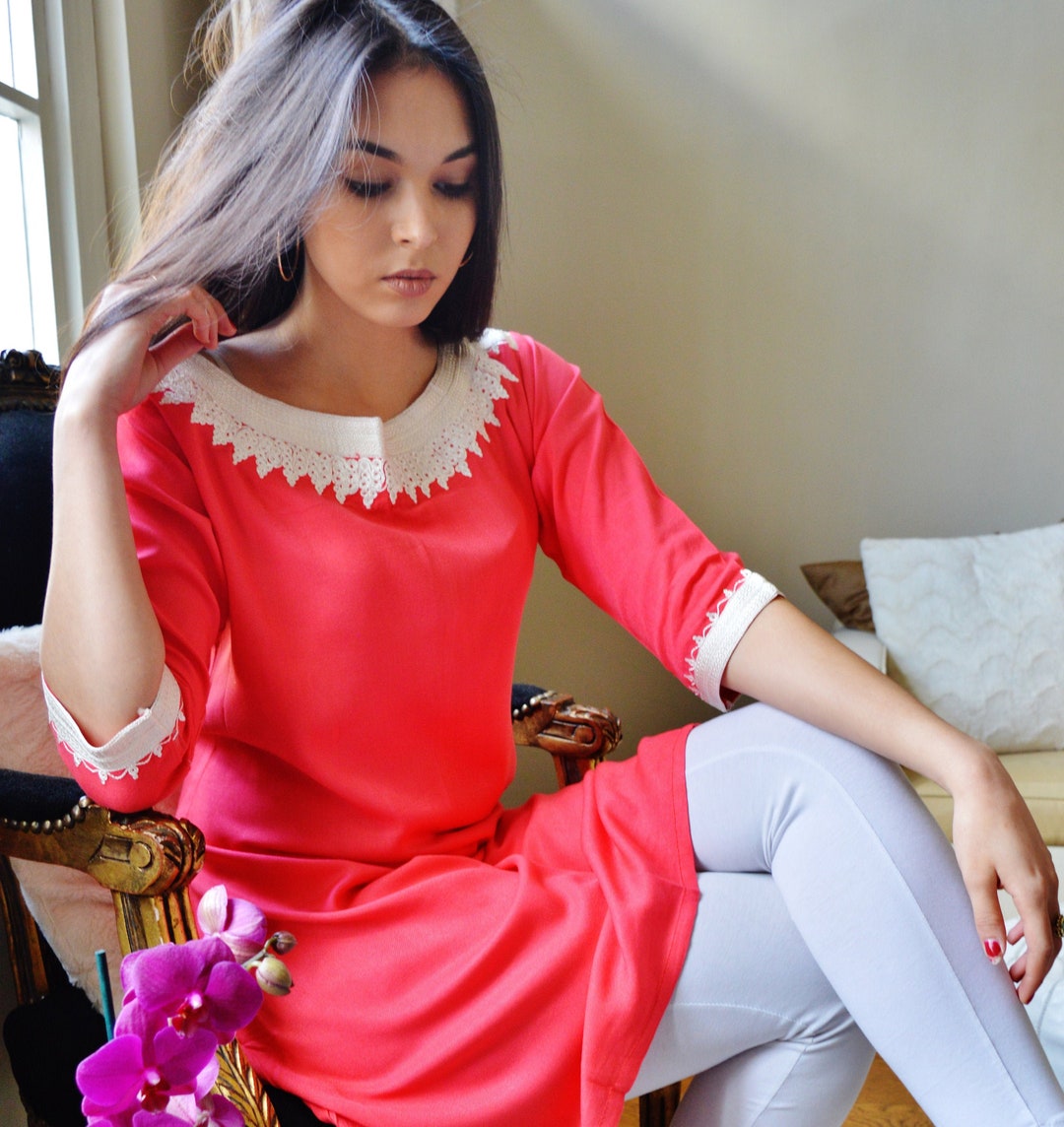 Pink Marrakech Dress - Perfect Gifts, Resort Wear, Party,casual Dress ...