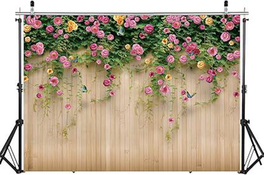 Spring Flower Wall Backdrop Mothers Day Background Floral Backdrops - Etsy