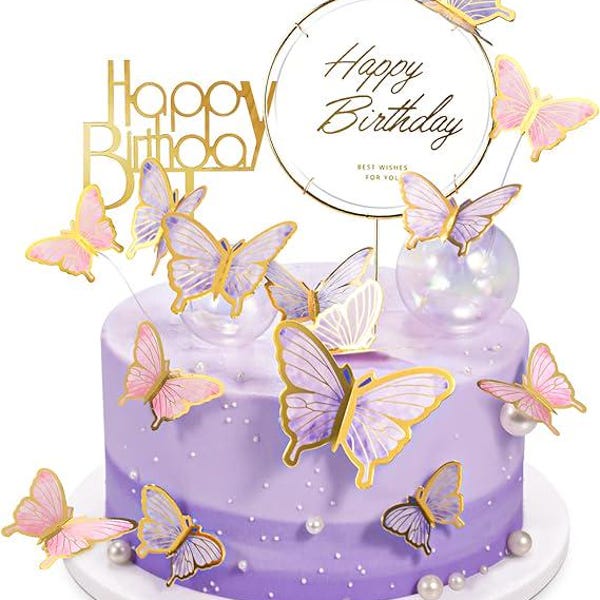 Butterfly Cake Topper - Etsy