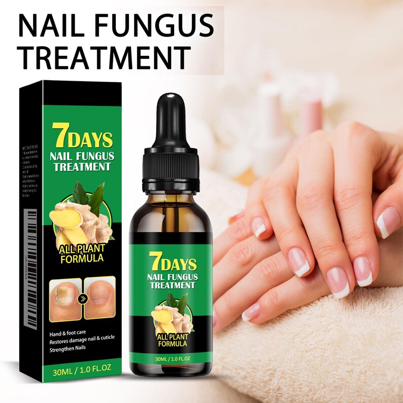 Nail Fungus Treatment,toe and Fingernail Solution,soften Thick Nails ...