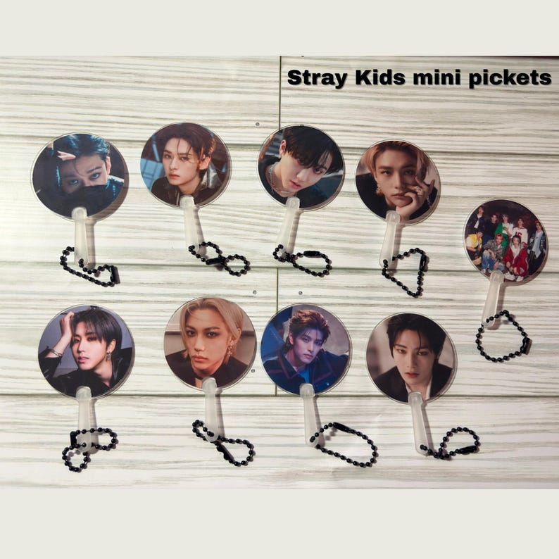 K-pop Stray Kids 5-STAR Mini Fan Picket Keychain - Etsy