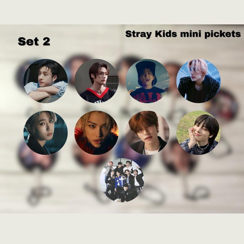 K-pop Stray Kids 5-STAR Mini Fan Picket Keychain - Etsy