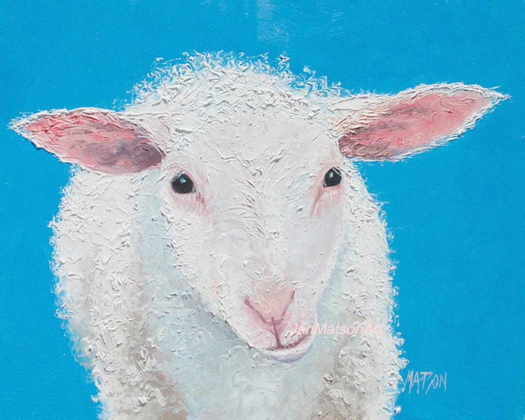 Sheep Painting Kids