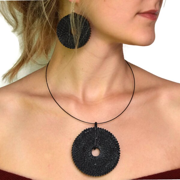 Cardboard Pendant - Etsy