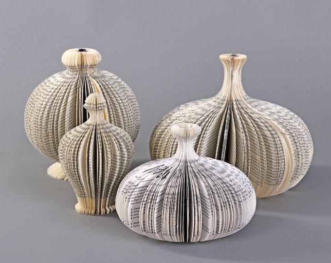 Abstract Sculpture Book Art: Carafe II Book Sculpture | Etsy