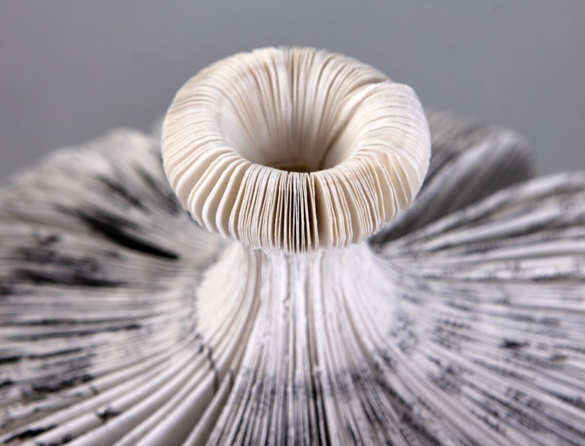 Abstract Sculpture Book Art: Carafe II Book Sculpture - Etsy