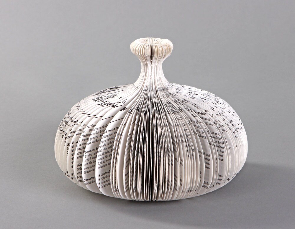 Abstract Sculpture Book Art: Carafe II Book Sculpture - Etsy