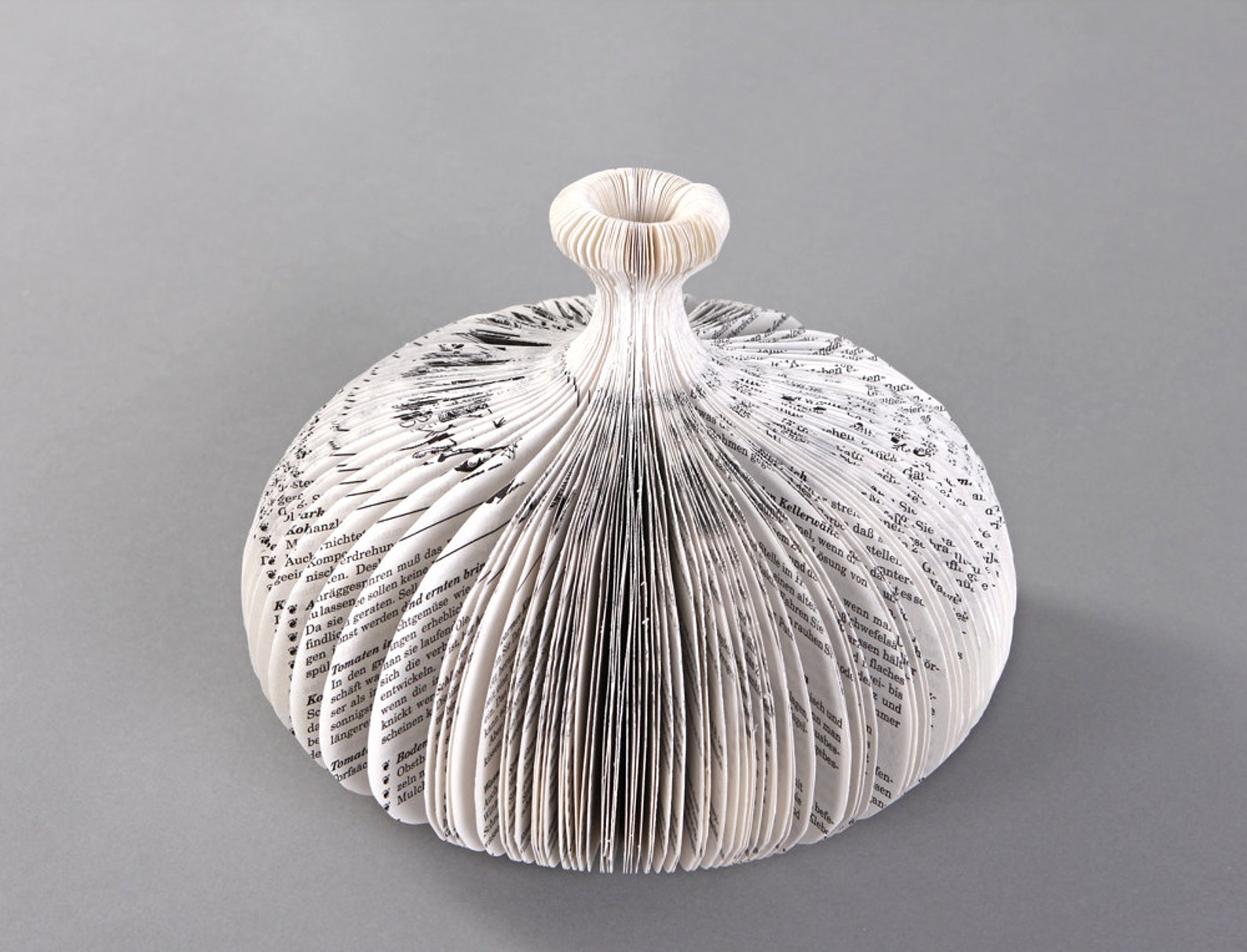 Abstract Sculpture Book Art: Carafe II Book Sculpture - Etsy