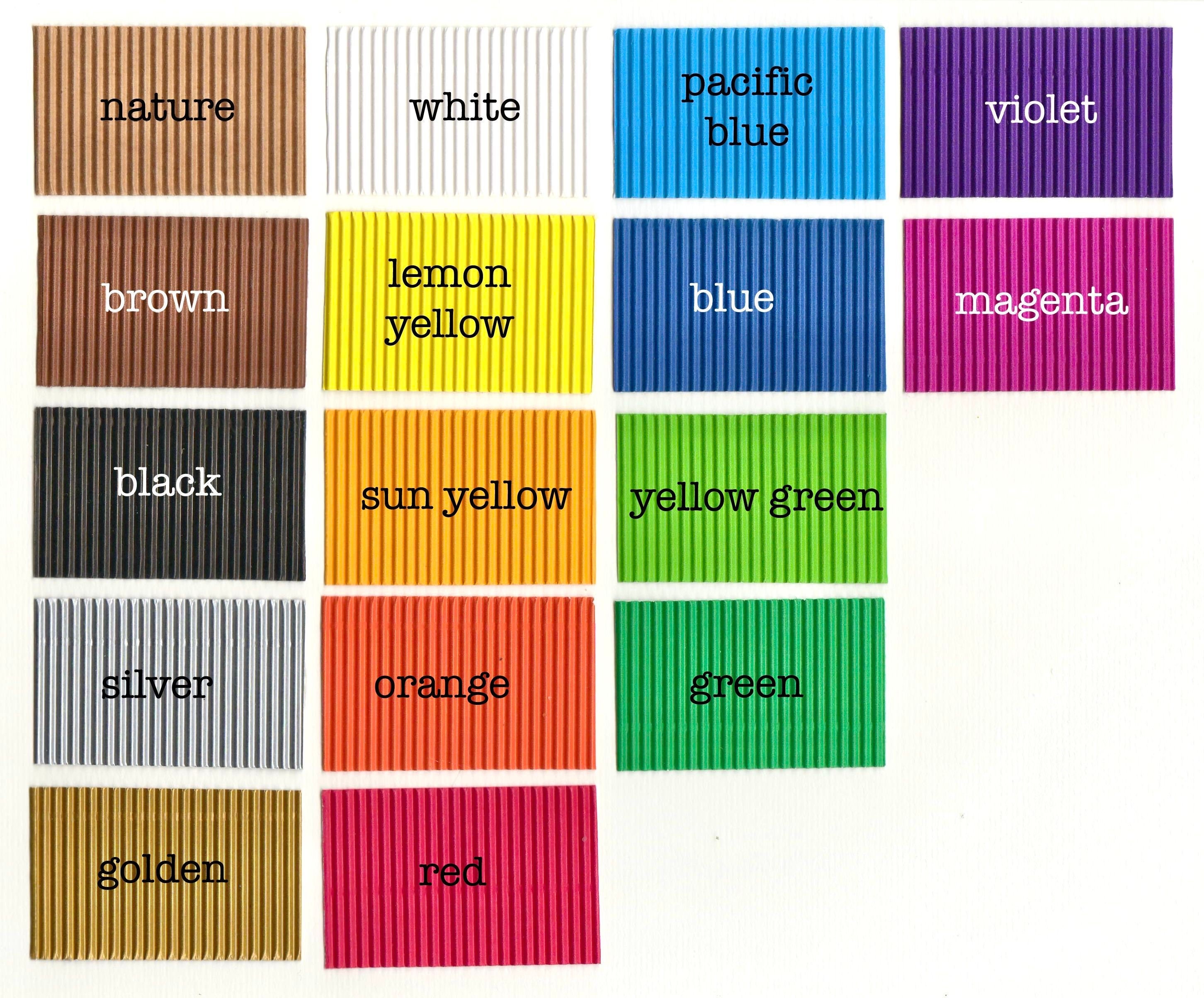 Extra Fine Corrugated Cardboard Large Sheets 13x 9 for Crafting - Etsy