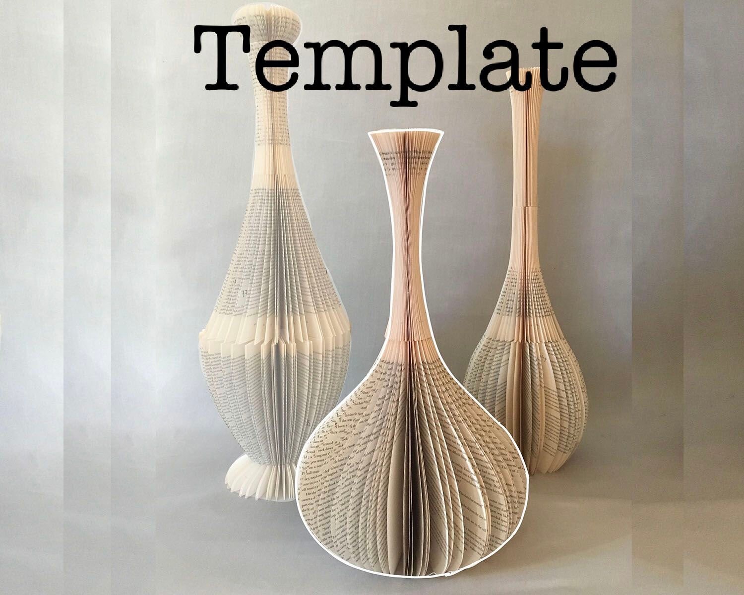 Cutting Book Art: DIY Template for the 2 Books High Sculpture - Etsy