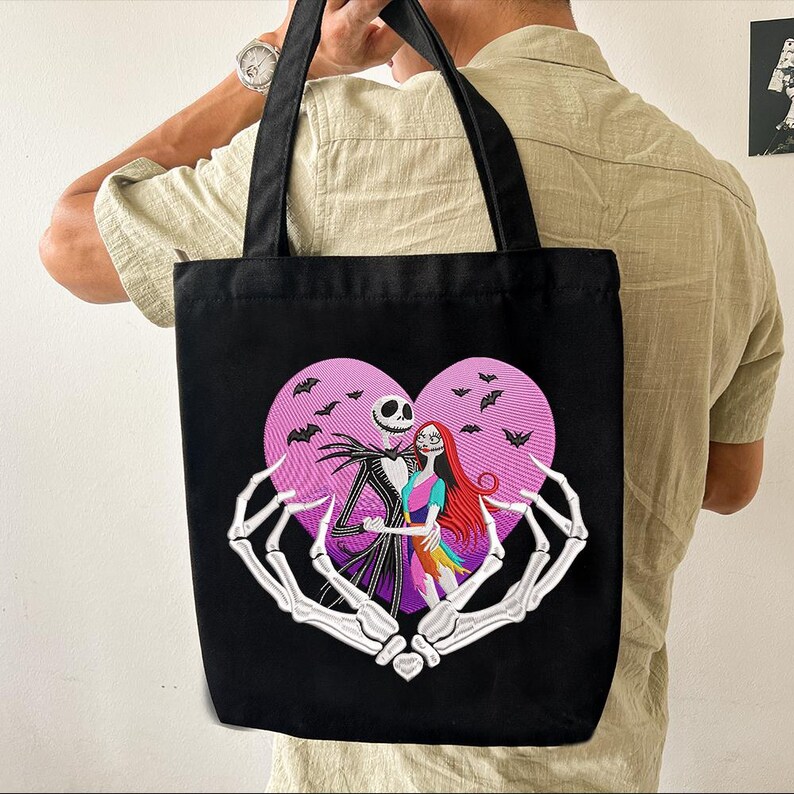 Nightmare Before Halloween Embroidery Design, Horror Movie Character ...