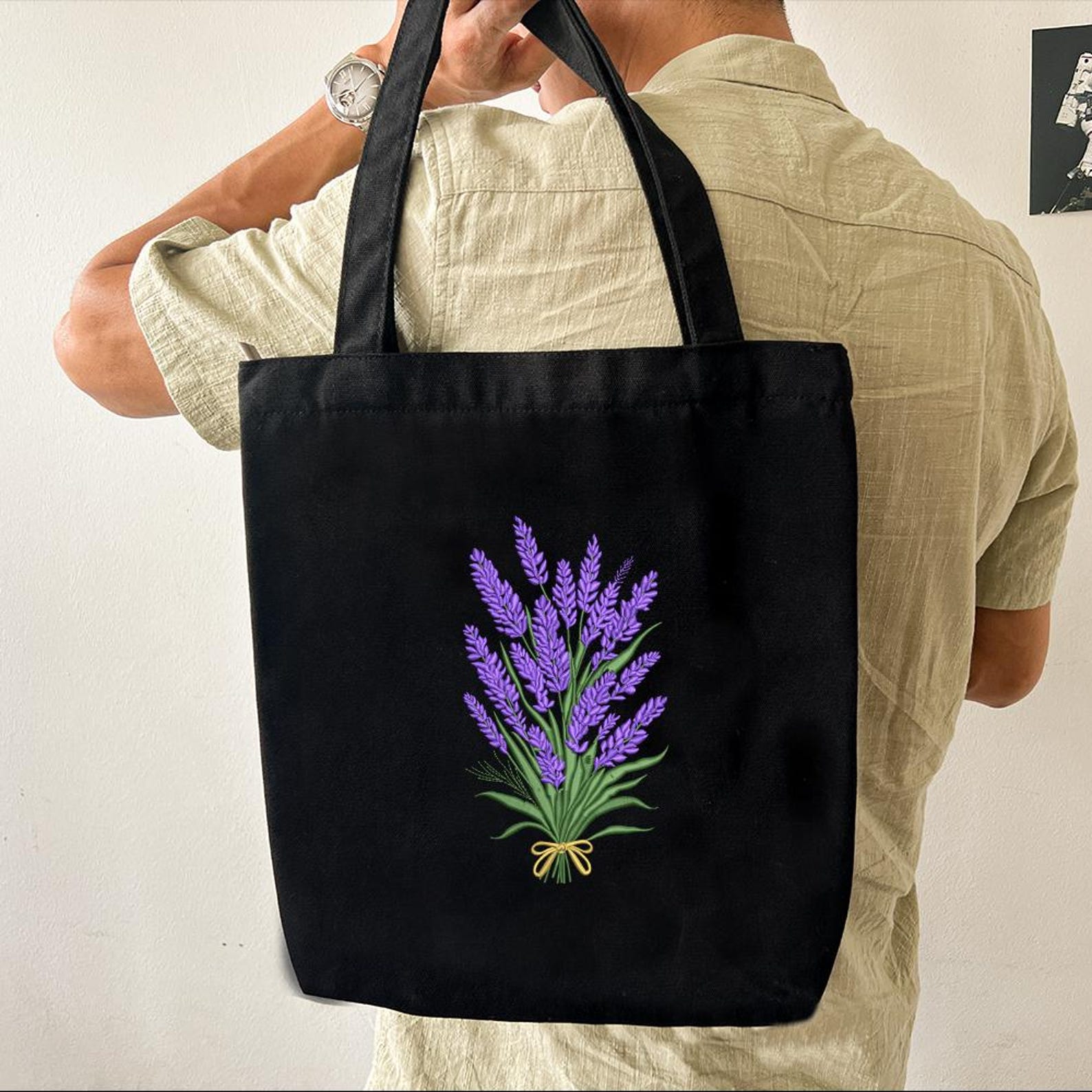 Lavender Bouquet Embroidery Design, Purple Floral Machine File, Birth ...