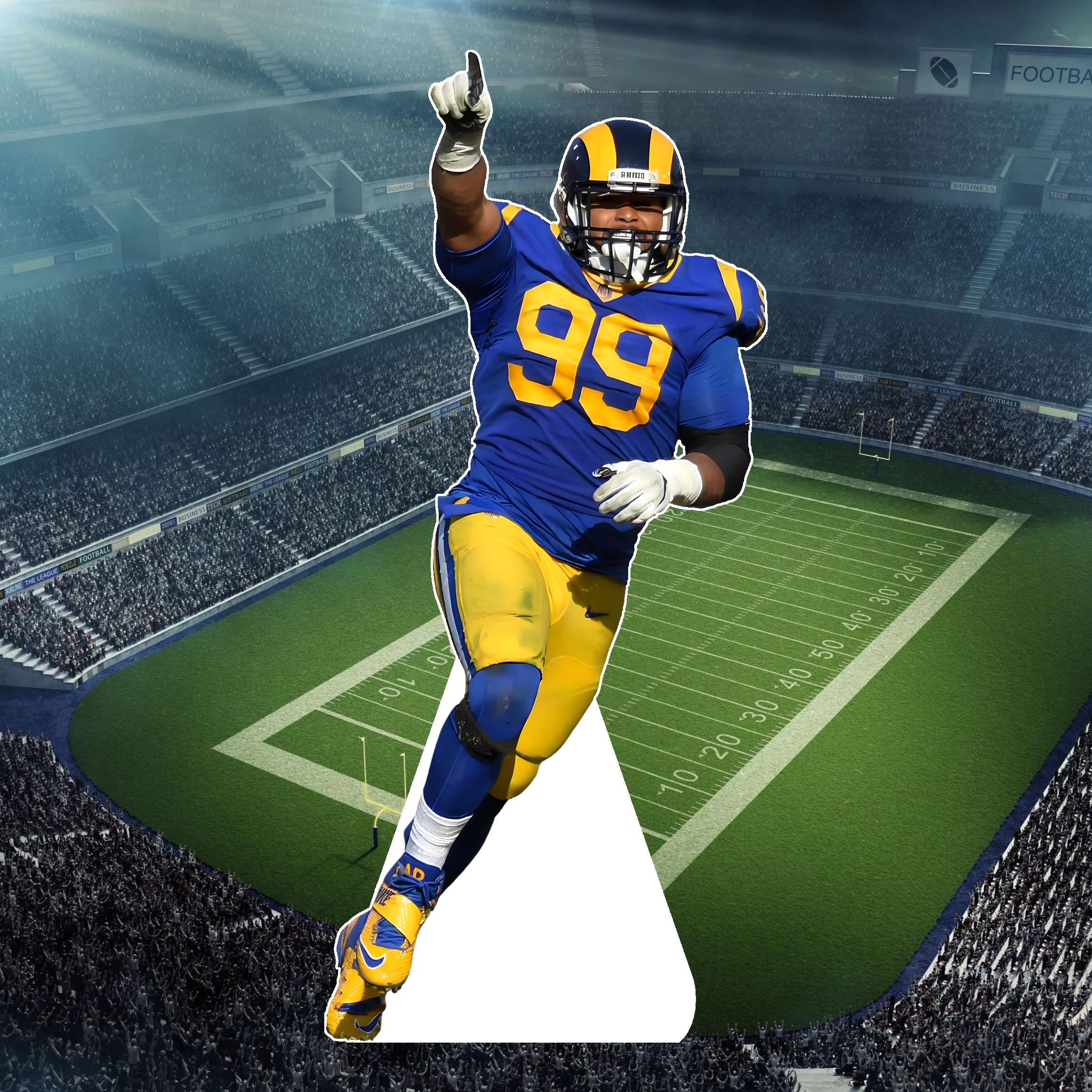 Athlete Cutout, Star Cutout - Life Size Cutout, Stand Up, Custom Fan ...