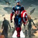 Captain - Movie Character Cardboard Cutout, Stand up Prop, Waterproof ...