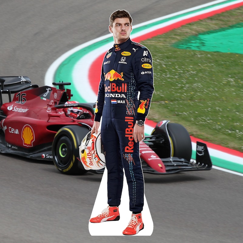 Max Verstappen Cardboard Cutout - Etsy