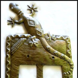 ROCKER SWITCHPLATE COVER, Gecko Design, Metal Switch Plate, Hole Rocker ...