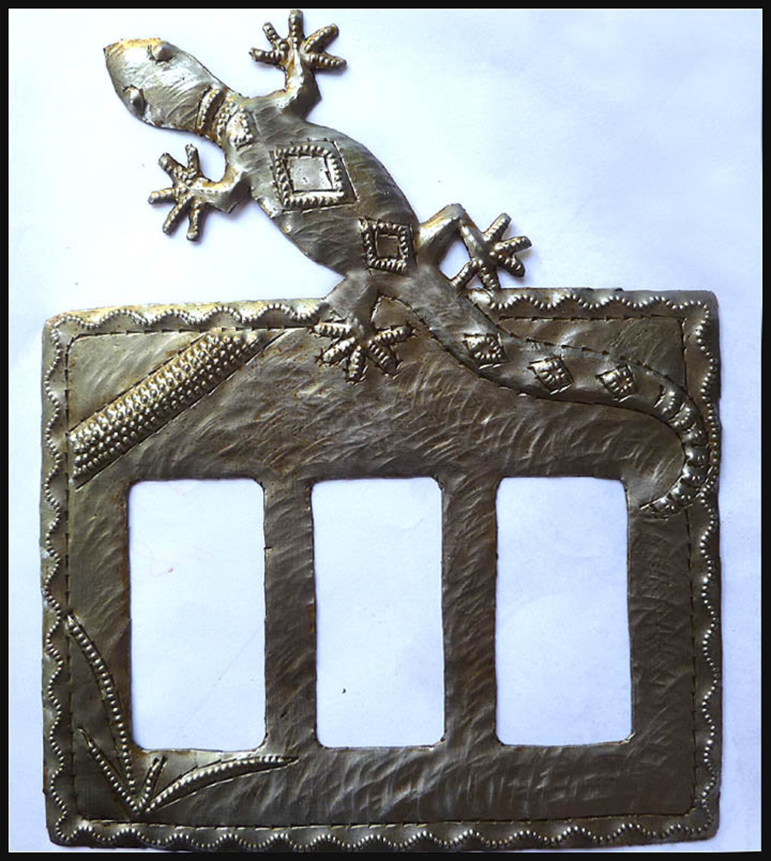 ROCKER SWITCHPLATE COVER Gecko Design Metal Switch Plate | Etsy