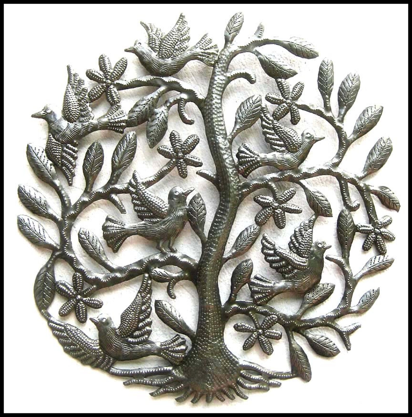 METAL TREE ART Metal Wall Art Metal Wall Decor Birds Tree - Etsy