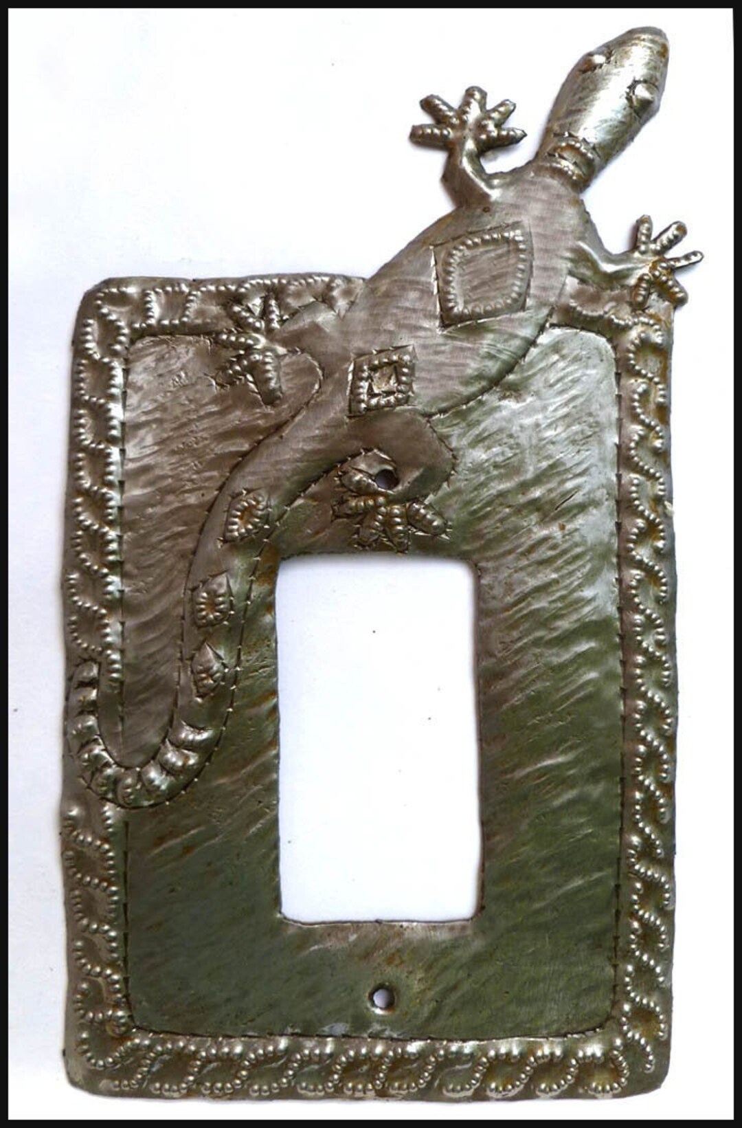 ROCKER SWITCHPLATE COVER, Gecko Design, Metal Switch Plate, Hole Rocker ...