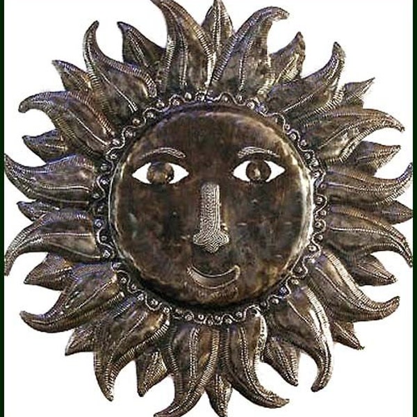 Large Metal Sun - Etsy