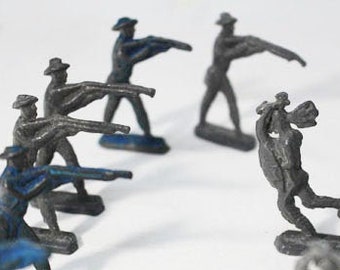 Antique Lead Figures - Etsy